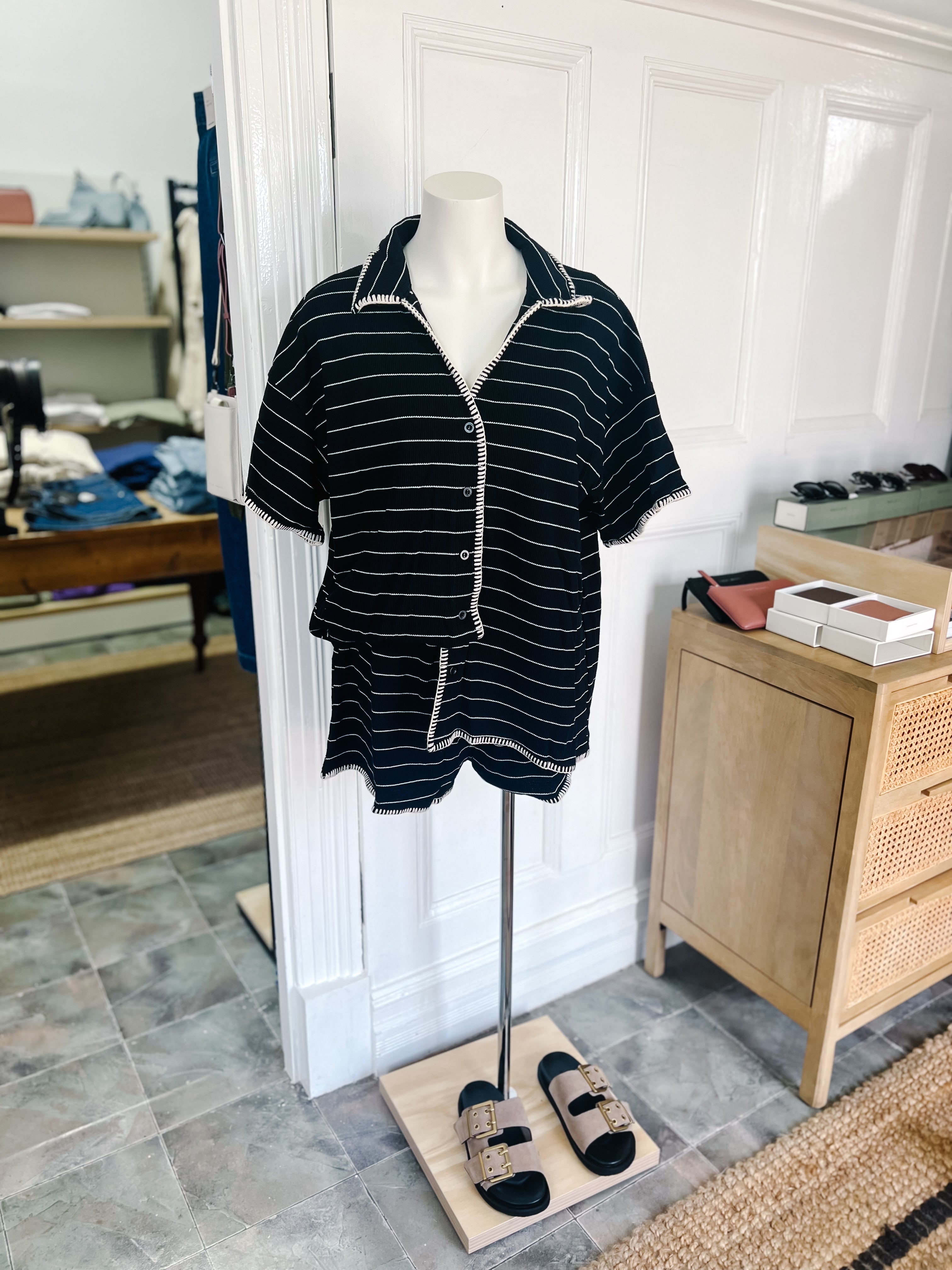 Emmie Stripe Short Set – Lot 39 Store & Cafe