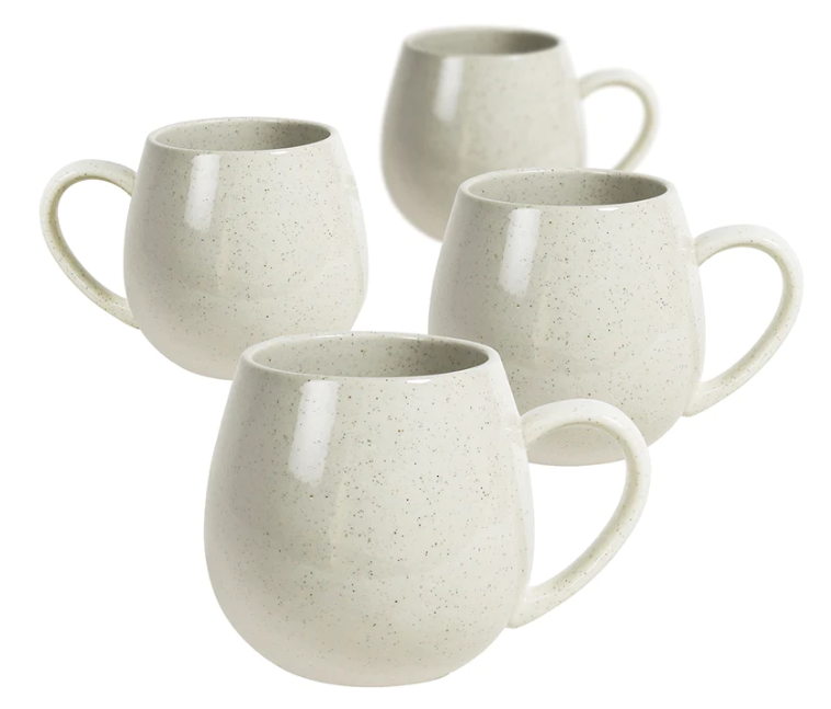 Hug Mugs - White Speckled – Lot 39 Store & Cafe